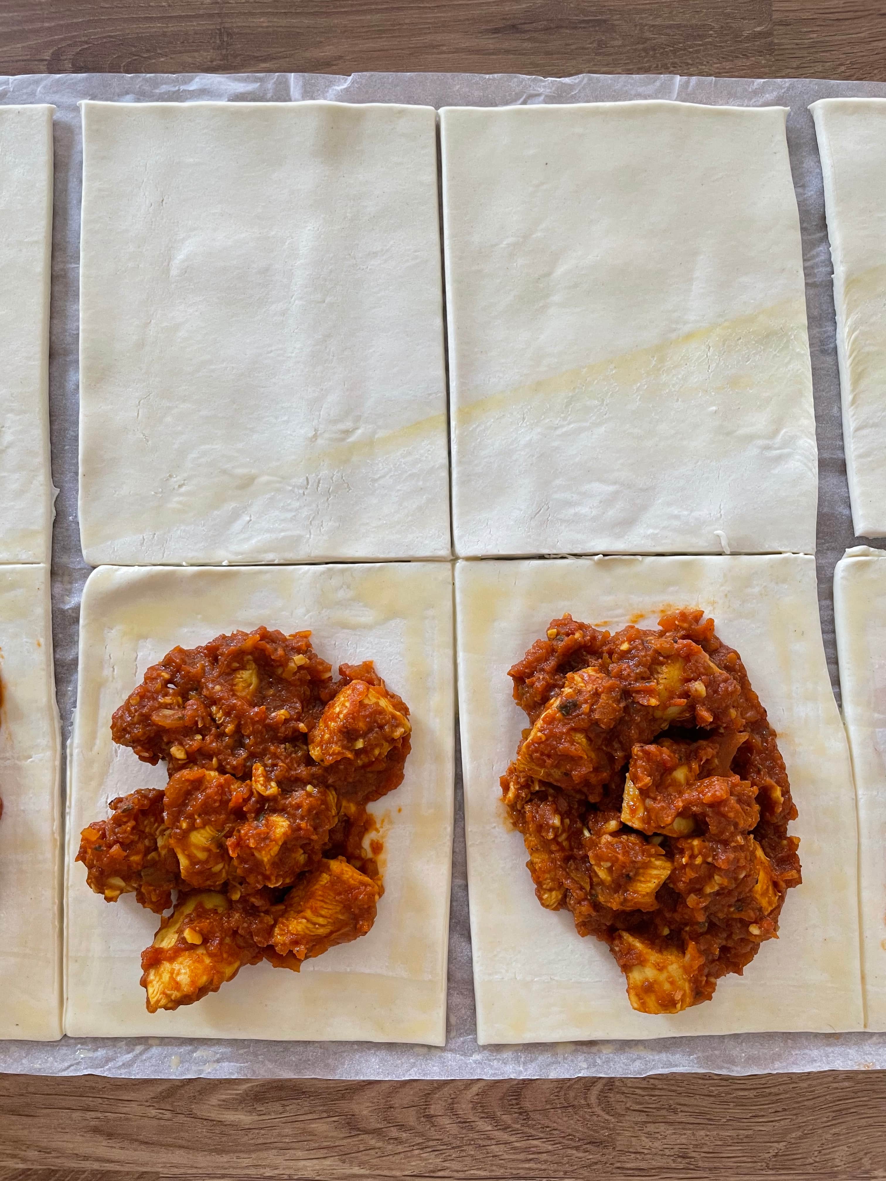 Chicken Balti Pies – Curly's Cooking