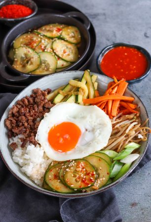 Korean Beef Bibimbap – Curly's Cooking