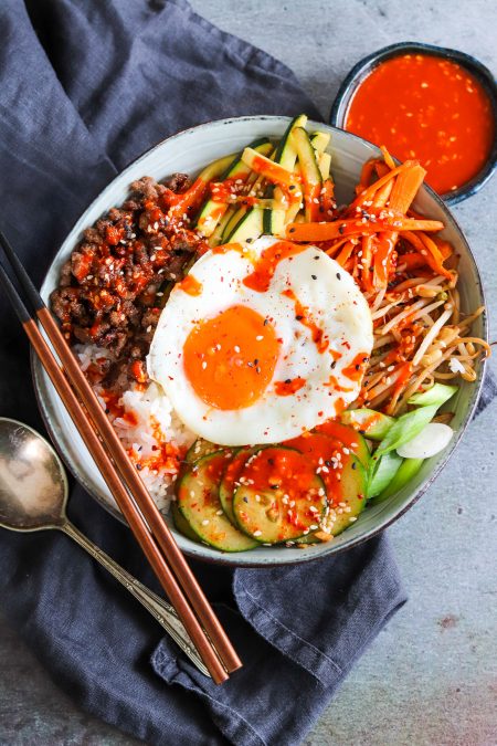 Korean Beef Bibimbap – Curly's Cooking
