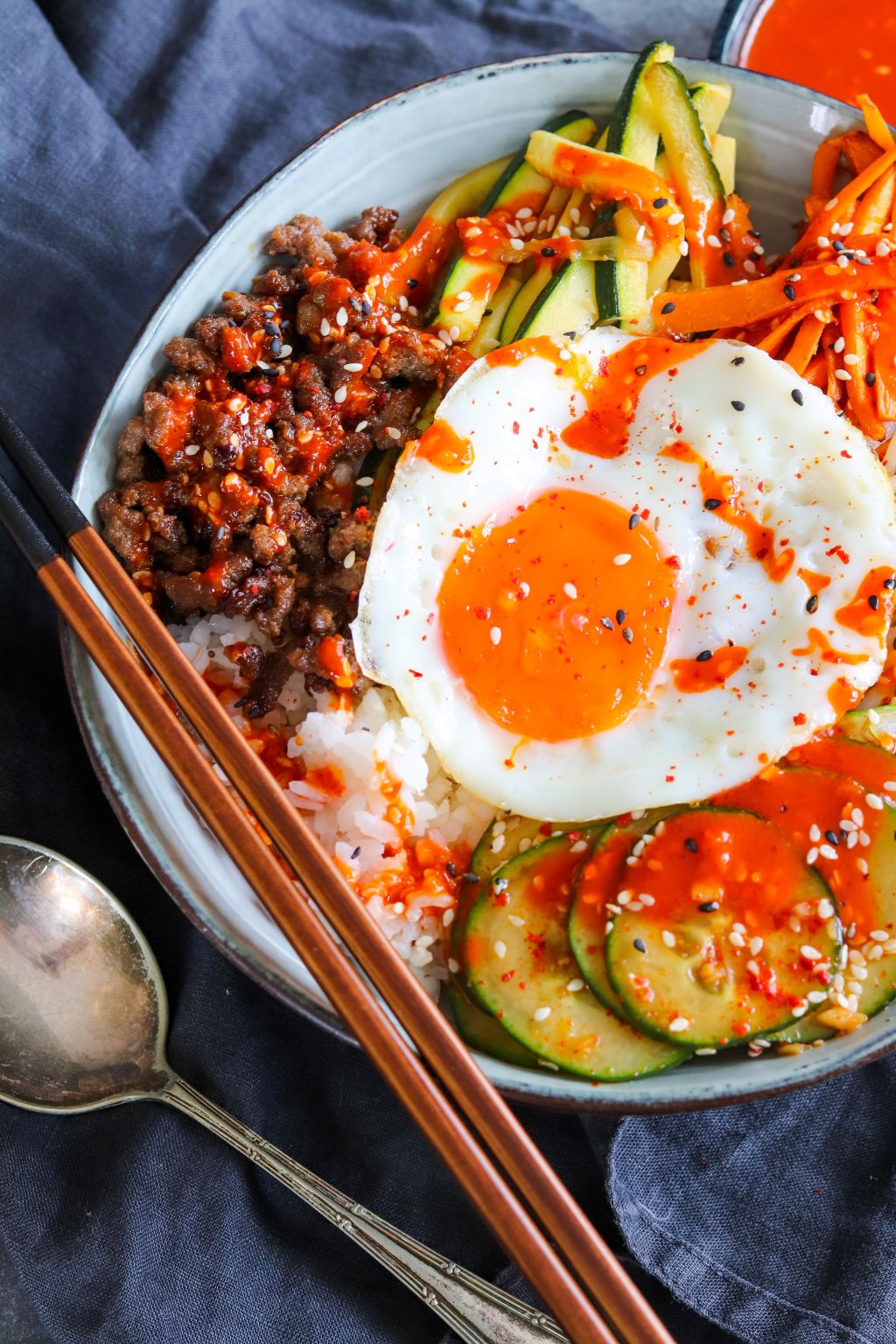 Korean Beef Bibimbap – Curly's Cooking