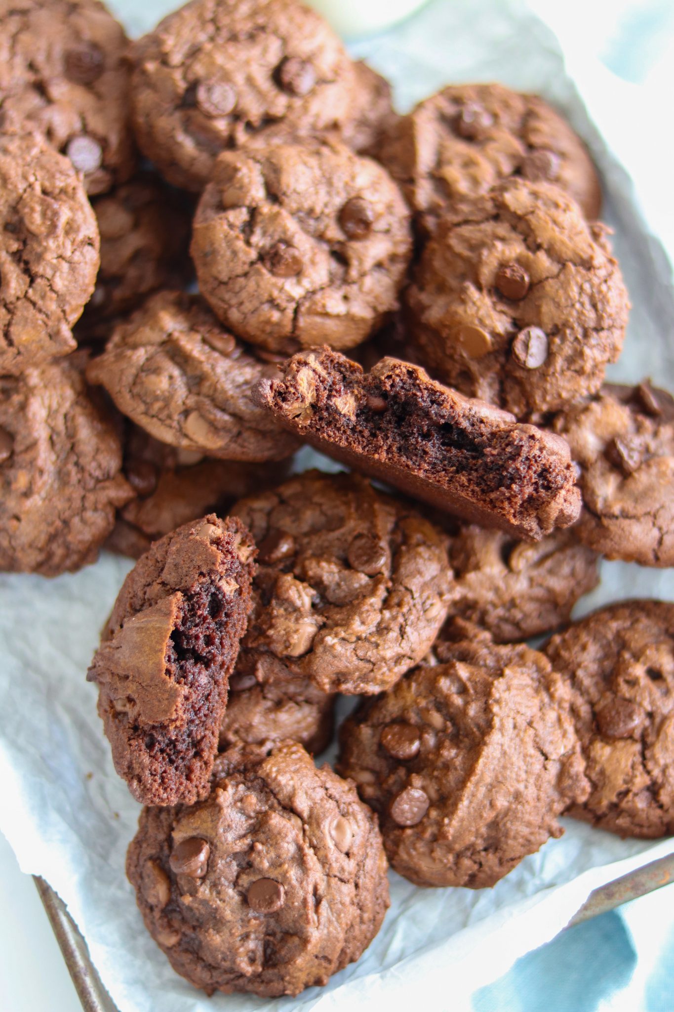 Double Chocolate Cookies – Curly's Cooking
