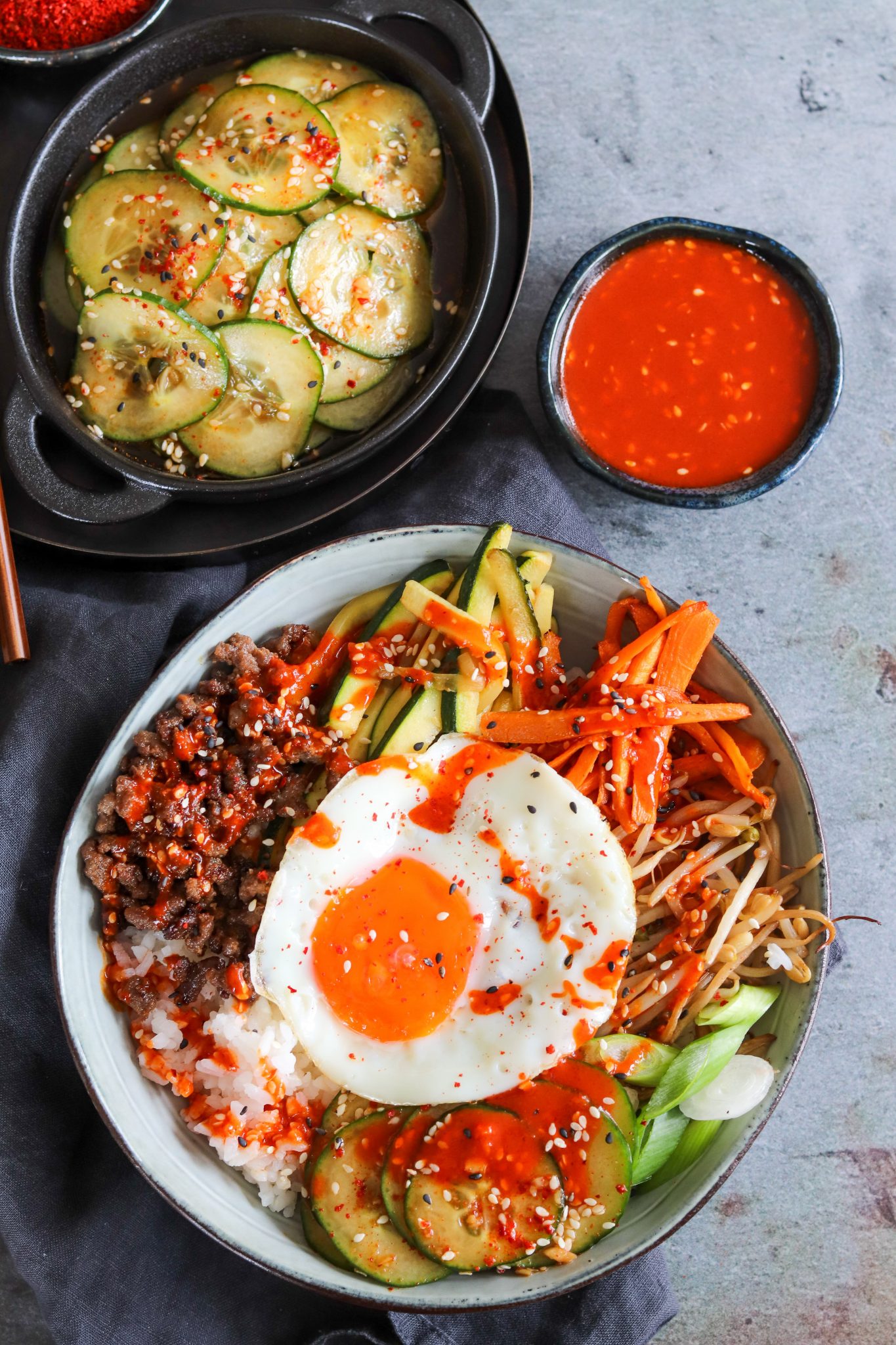 Korean Cucumber Salad - Easy Banchan Dish – Curly's Cooking