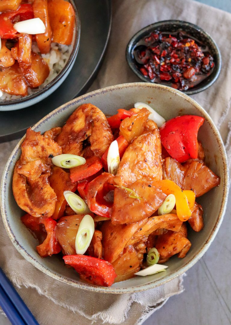 Chicken & Pineapple – Curly's Cooking