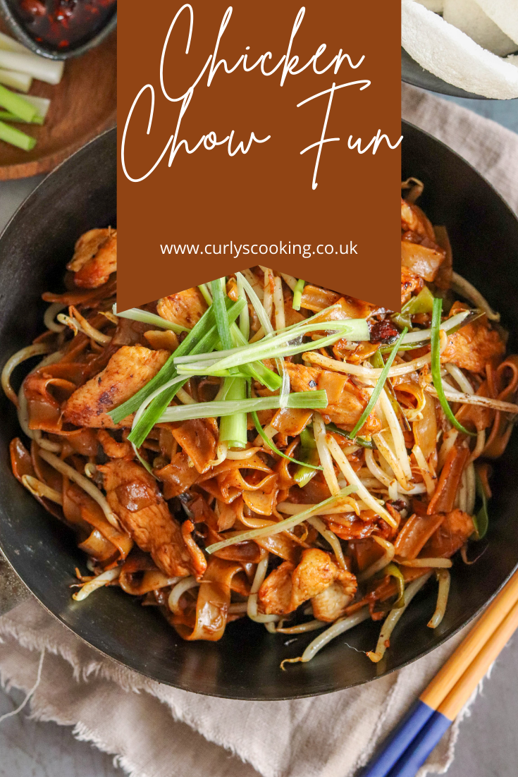 Chicken Chow Fun – Curly's Cooking