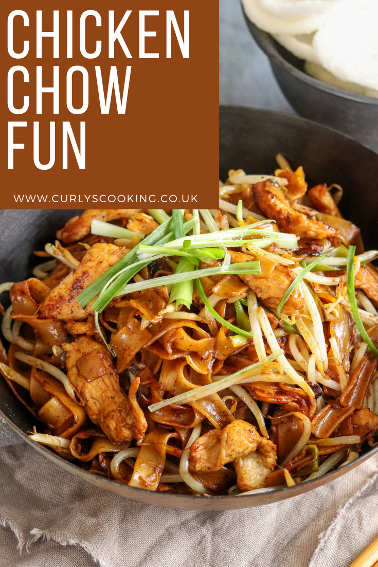 Chicken Chow Fun – Curly's Cooking