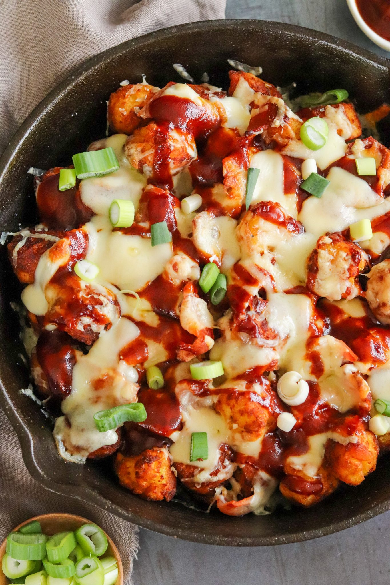 Loaded Tater Tots (UK Recipe) – Curly's Cooking