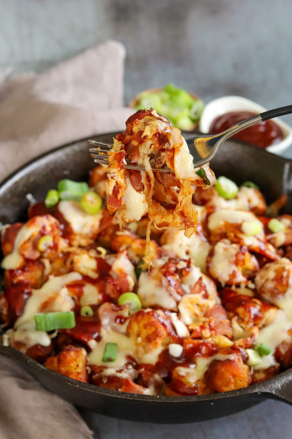 Loaded Tater Tots (UK Recipe) – Curly's Cooking