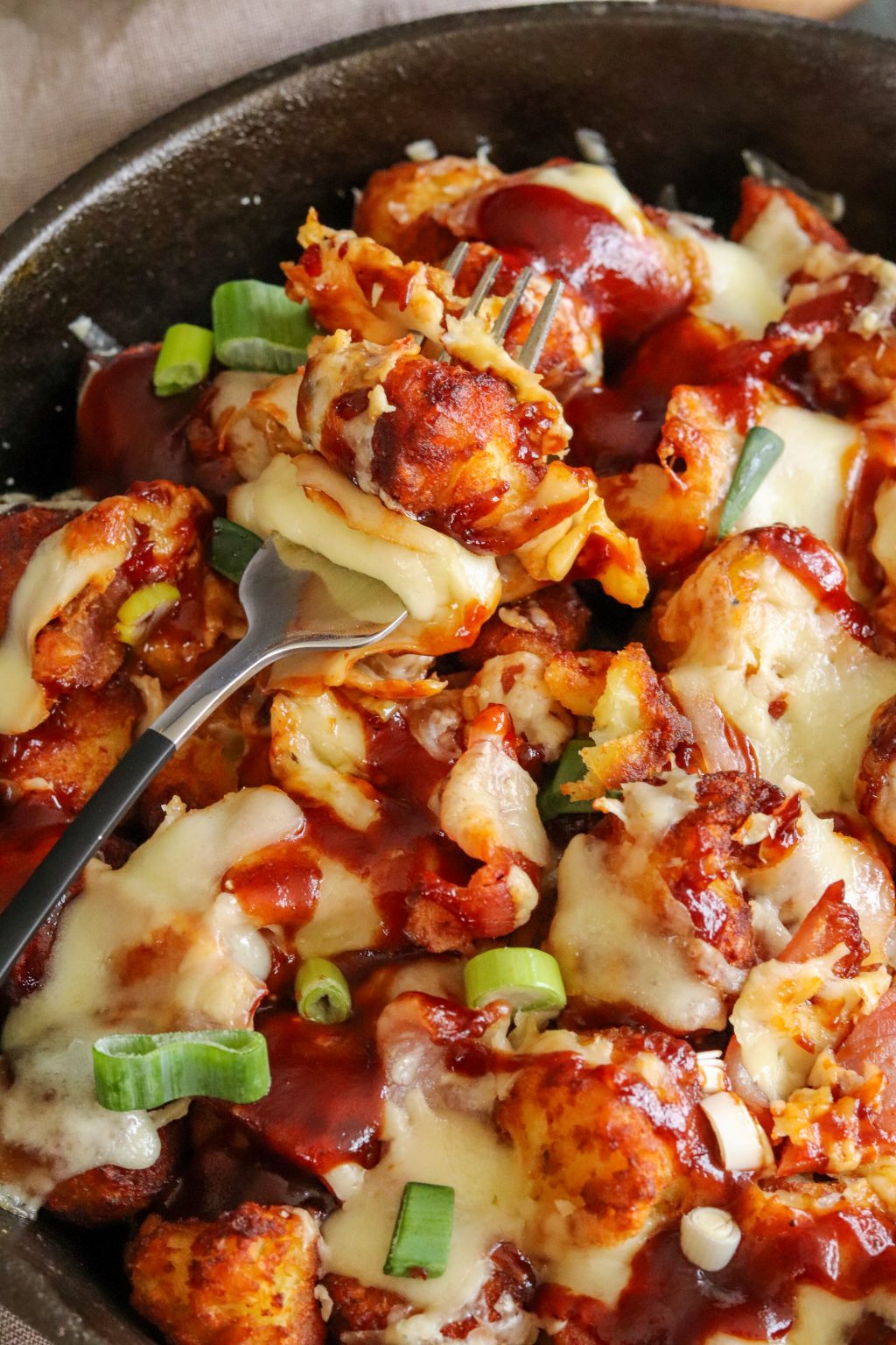 Loaded Tater Tots (UK Recipe) – Curly's Cooking