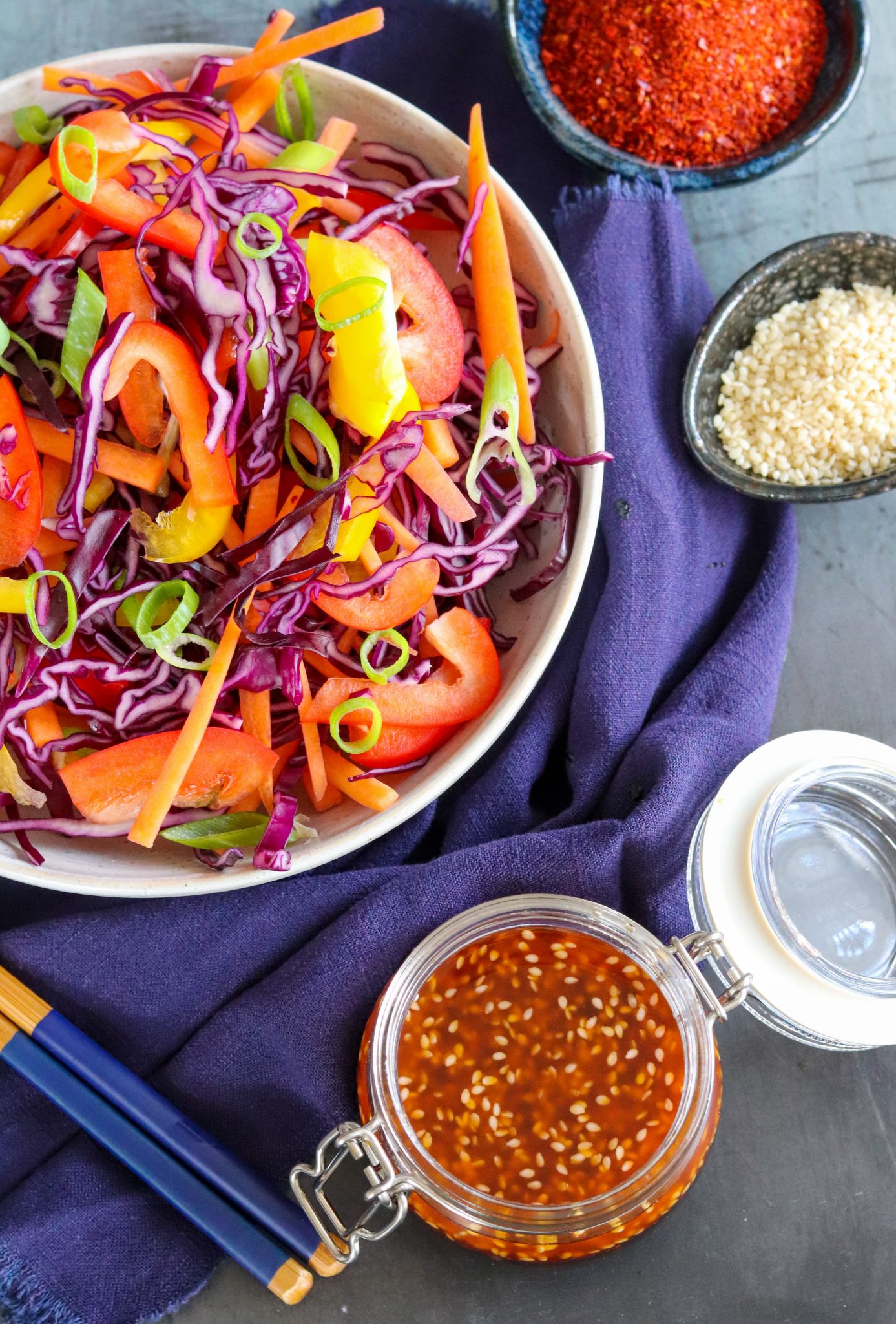 Gochugaru & Honey Dressing – Curly's Cooking