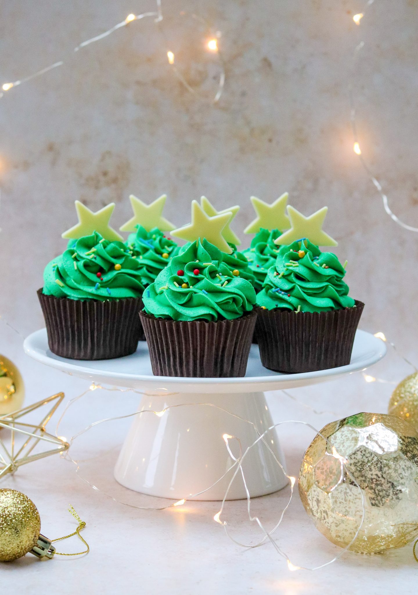 Mary Berry's Christmas Chocolate Cupcakes – Curly's Cooking