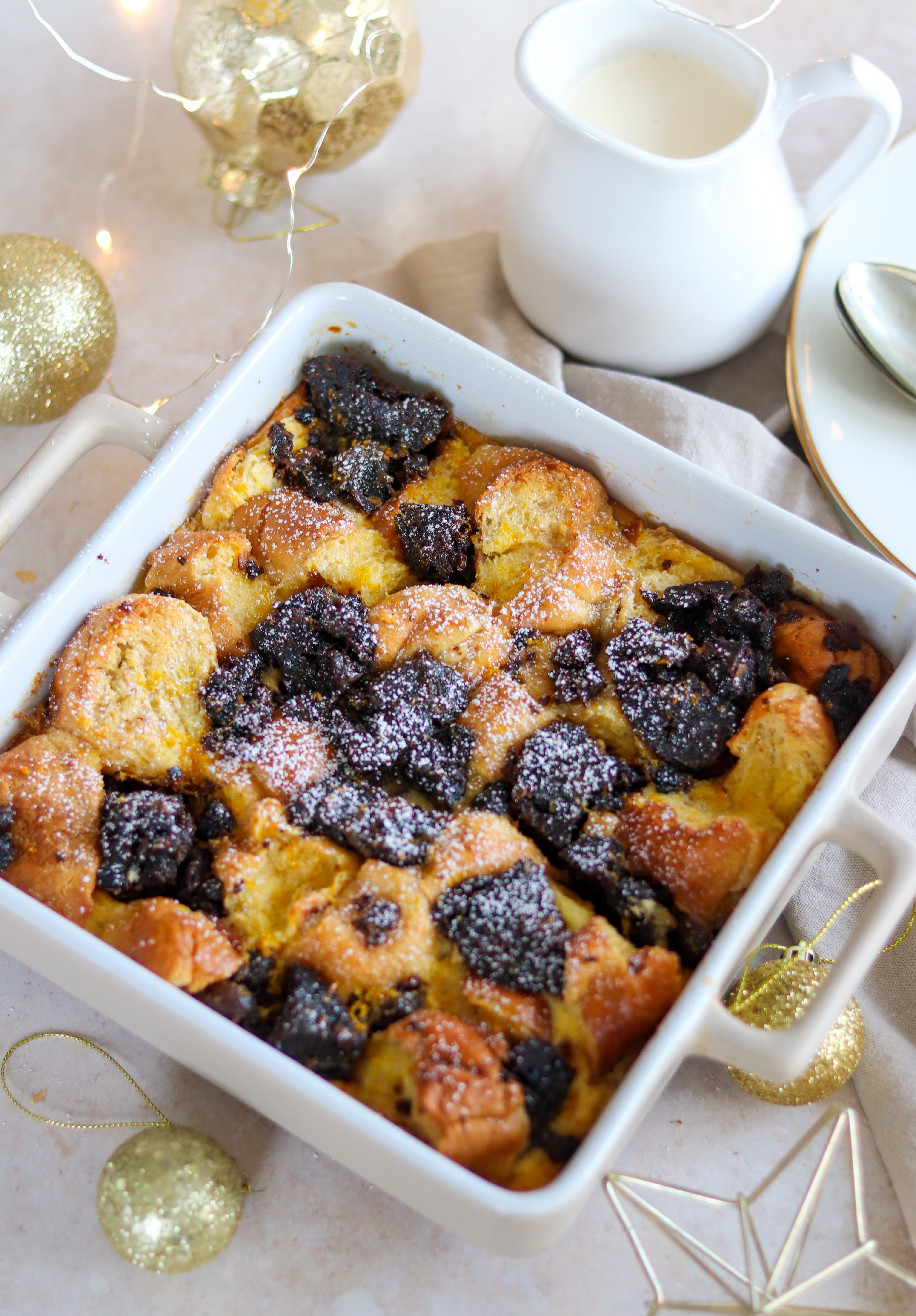 Brioche & Christmas Pudding Bread & Butter Pudding – Curly's Cooking