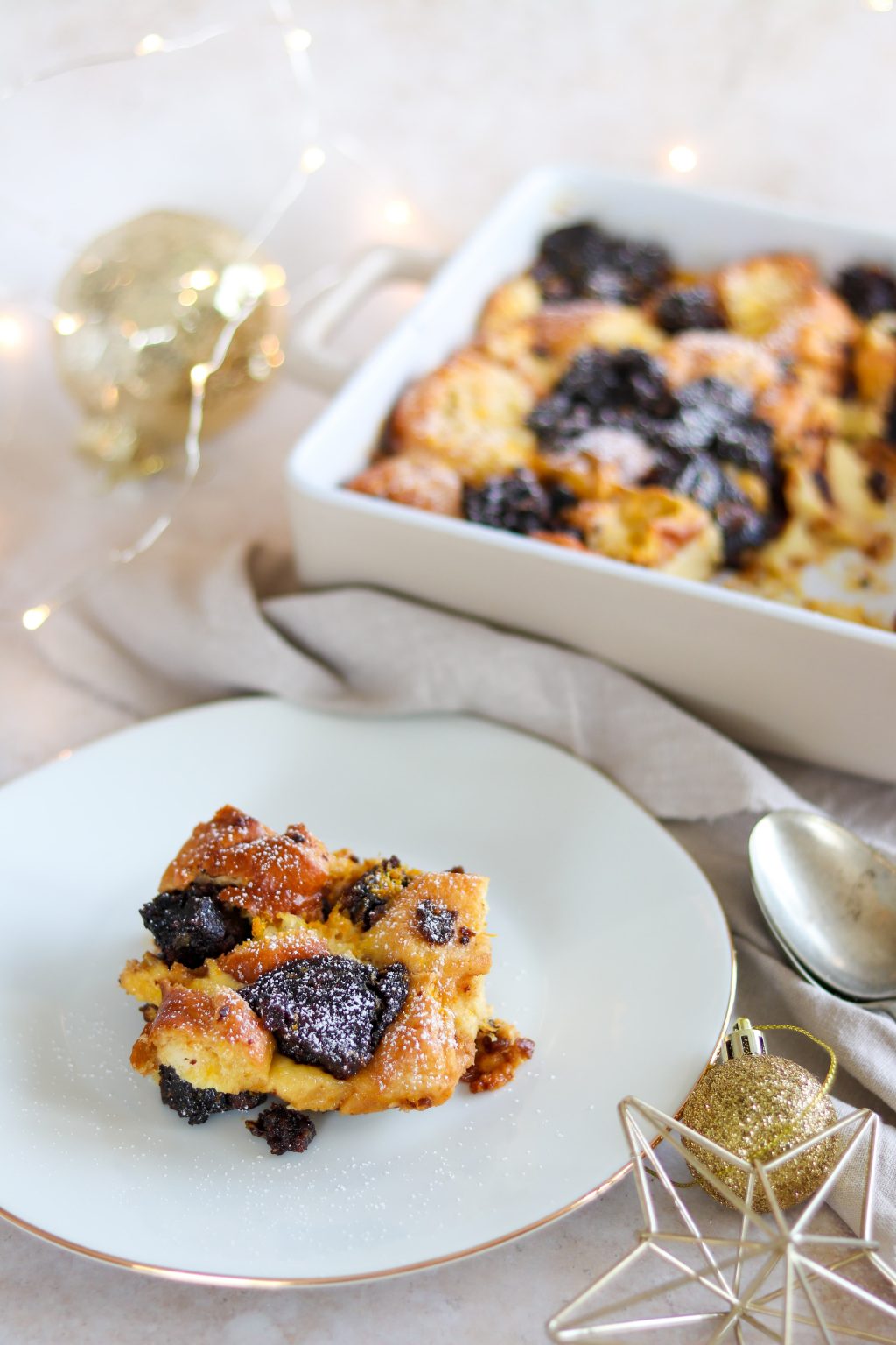Brioche & Christmas Pudding Bread & Butter Pudding – Curly's Cooking