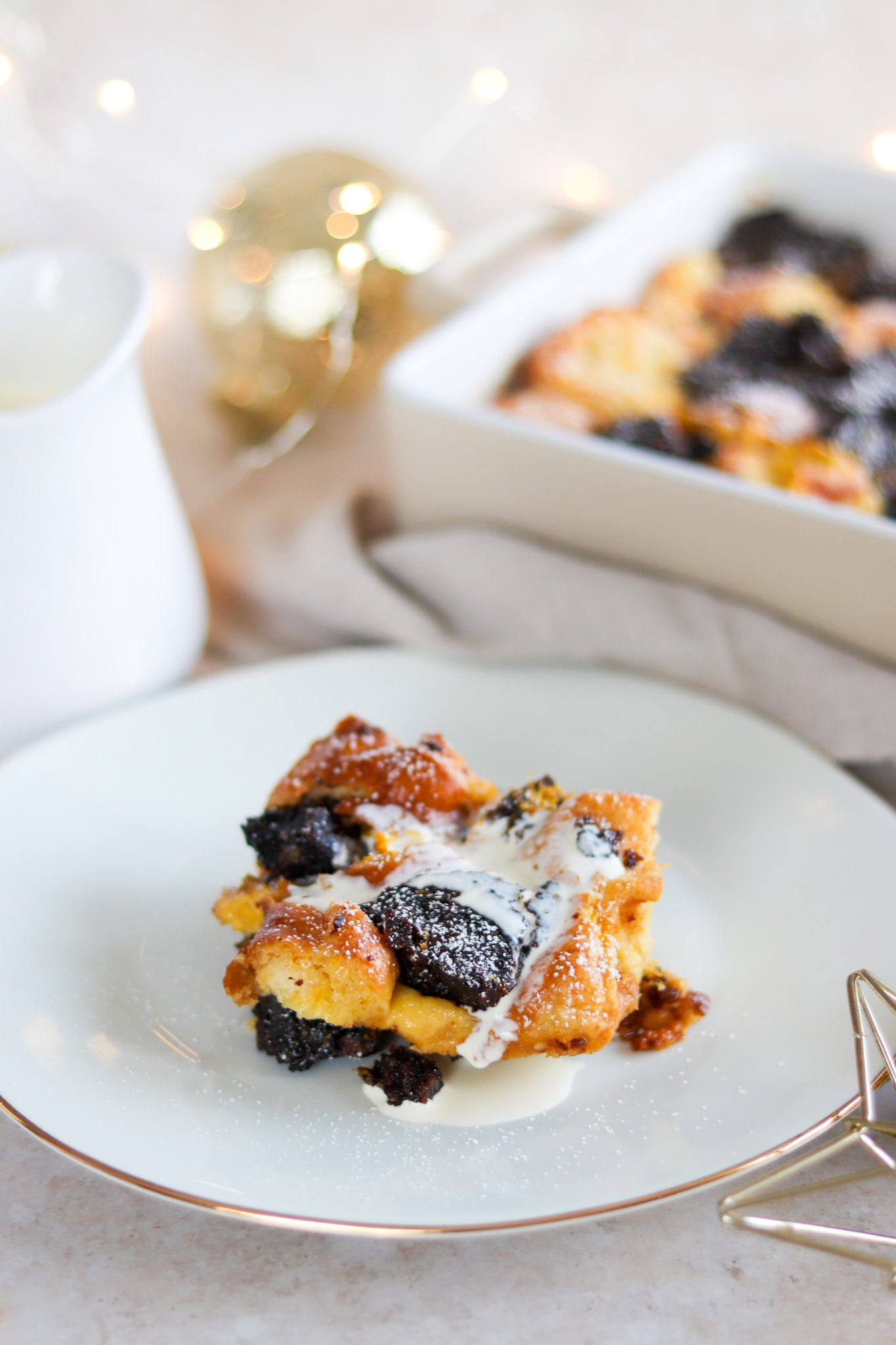 Brioche & Christmas Pudding Bread & Butter Pudding – Curly's Cooking