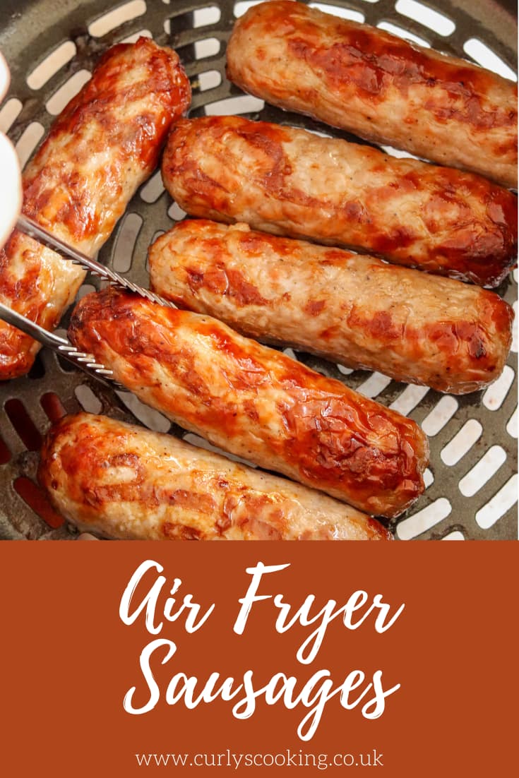 Air Fryer Sausages – Curly's Cooking