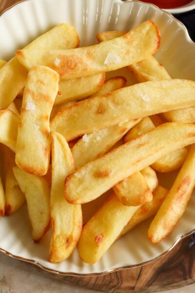 Air Fryer Frozen Chips – Curly's Cooking