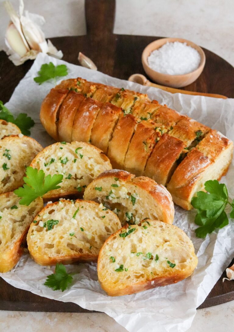 Air Fryer Garlic Bread – Curly's Cooking