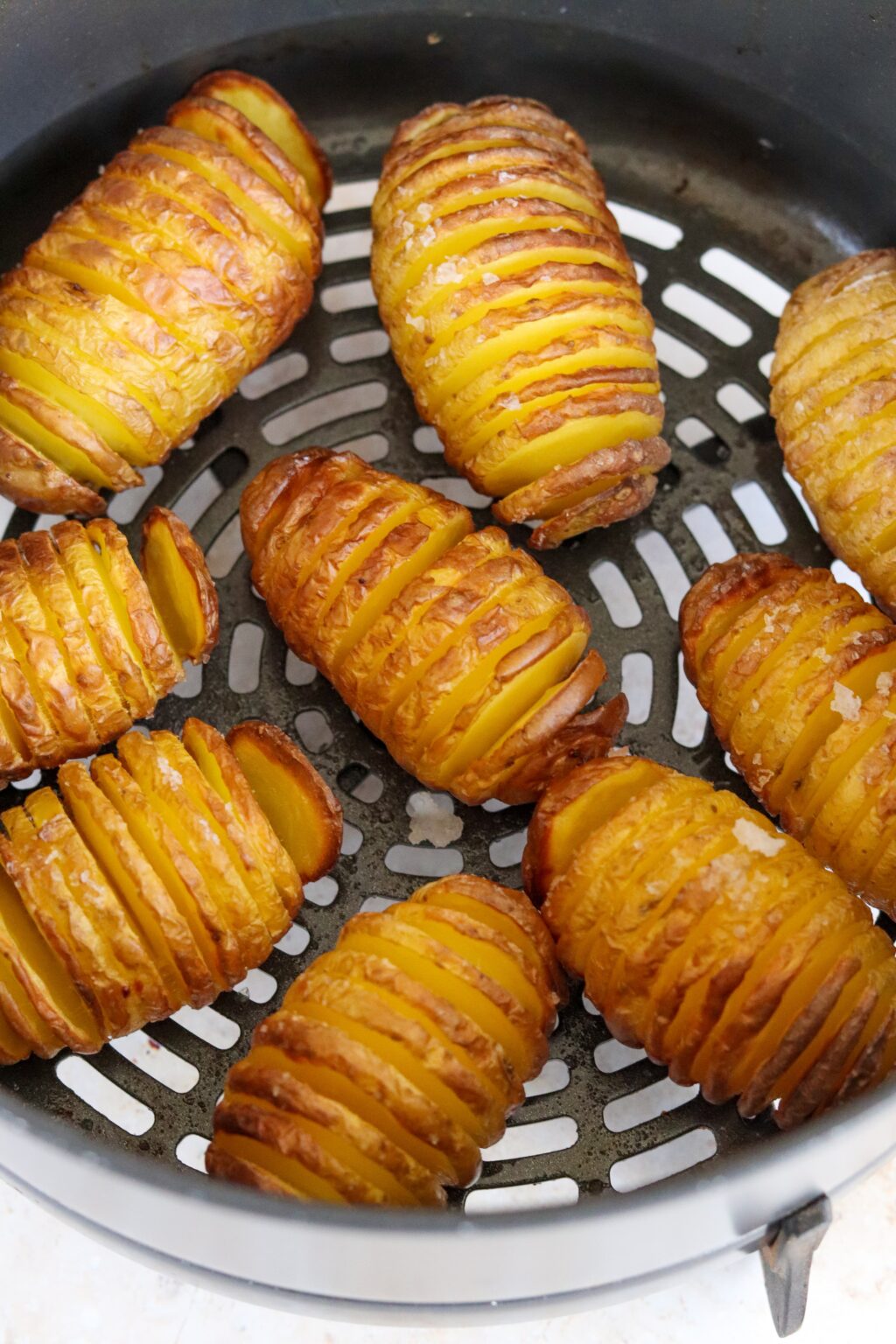 Air Fryer Hasselback Potatoes – Curly's Cooking