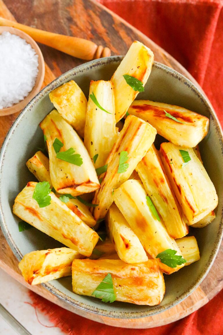 Roasted Air Fryer Parsnips – Curly's Cooking