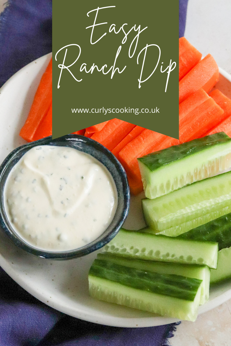 Easy Ranch Dip – Curly's Cooking
