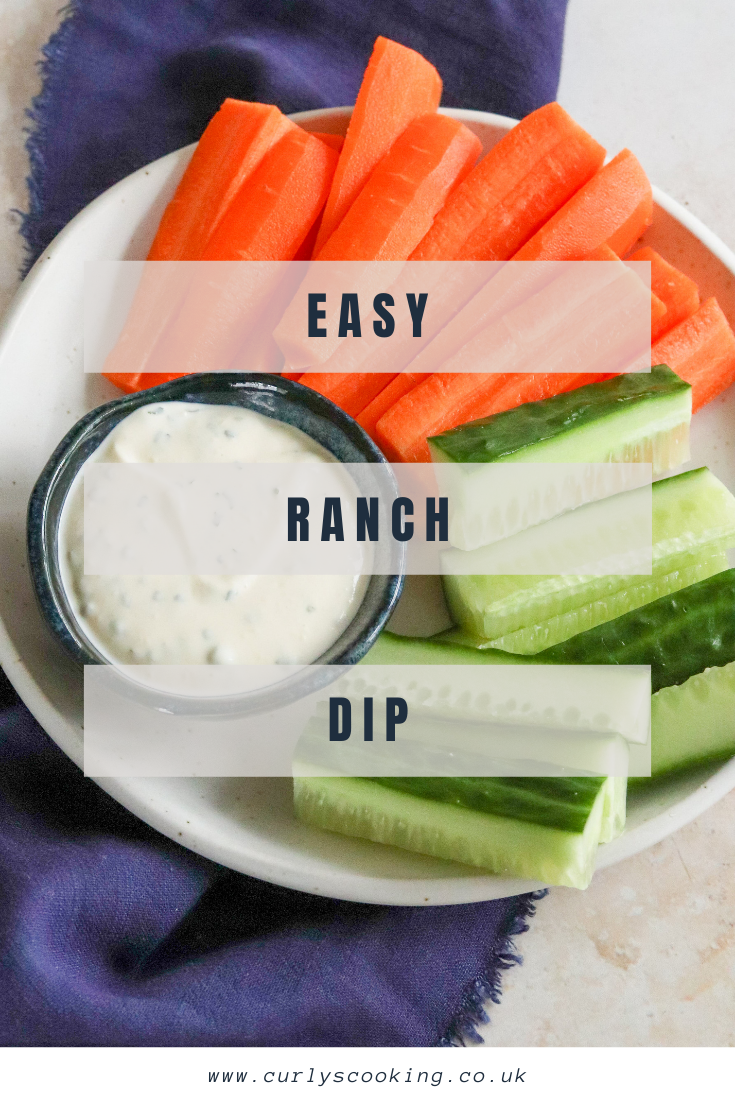 Easy Ranch Dip – Curly's Cooking