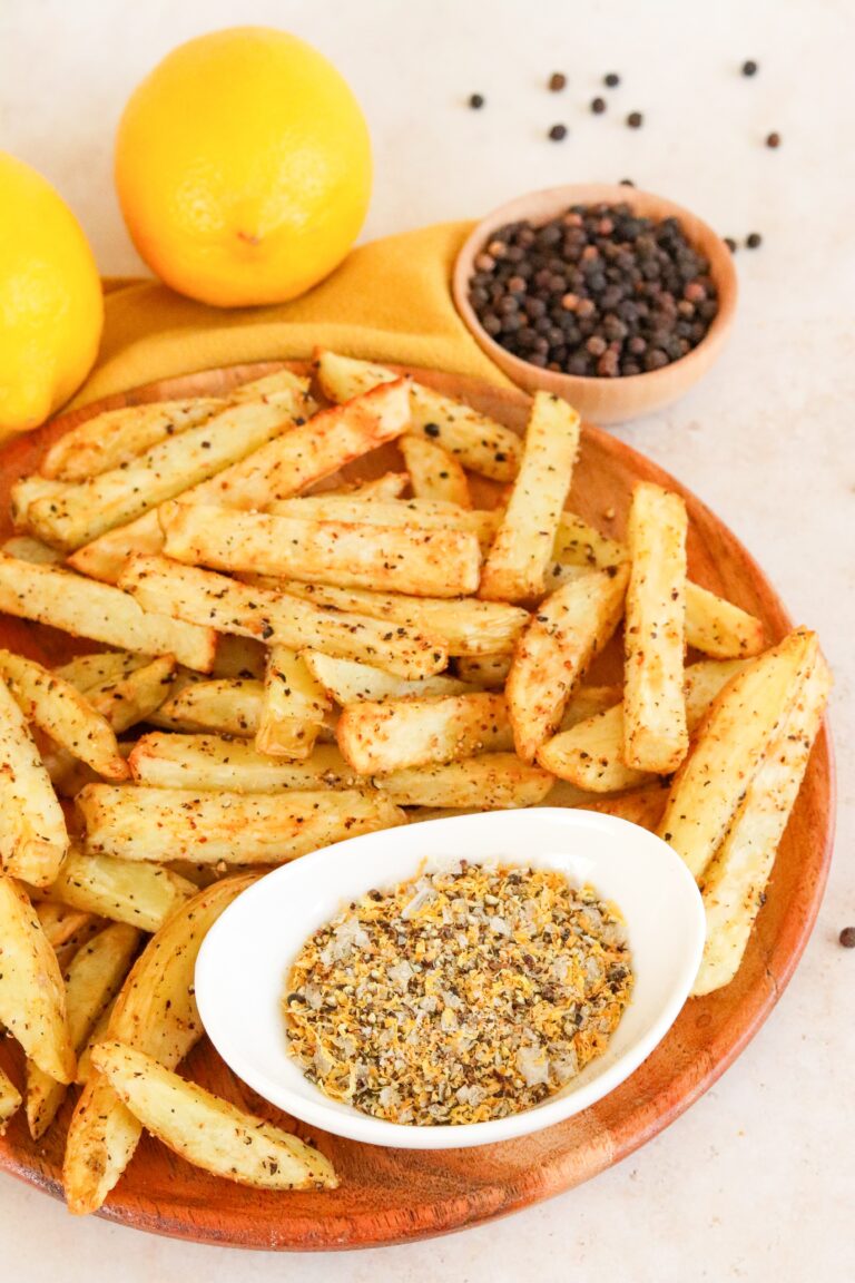 Air Fryer Lemon Pepper Fries – Curly's Cooking