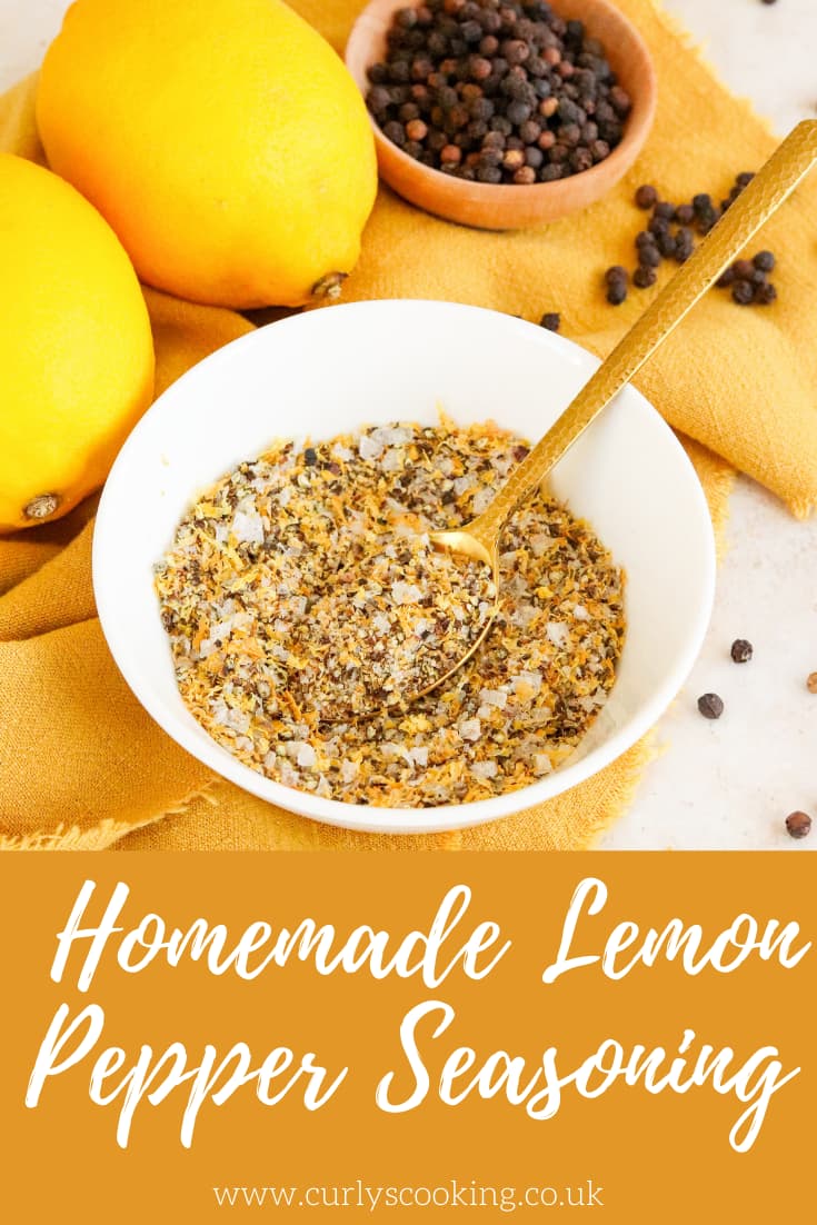 Homemade Lemon Pepper Seasoning – Curly's Cooking