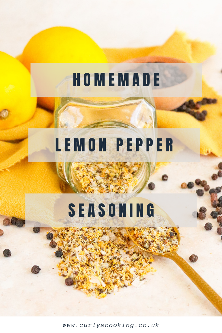 Homemade Lemon Pepper Seasoning – Curly's Cooking