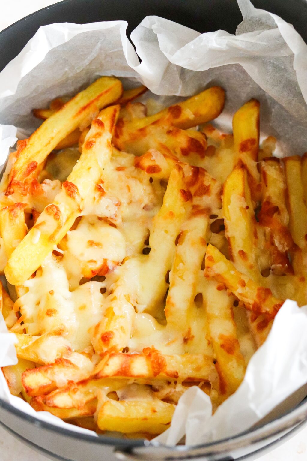 Air Fryer Cheesy Chips – Curly's Cooking