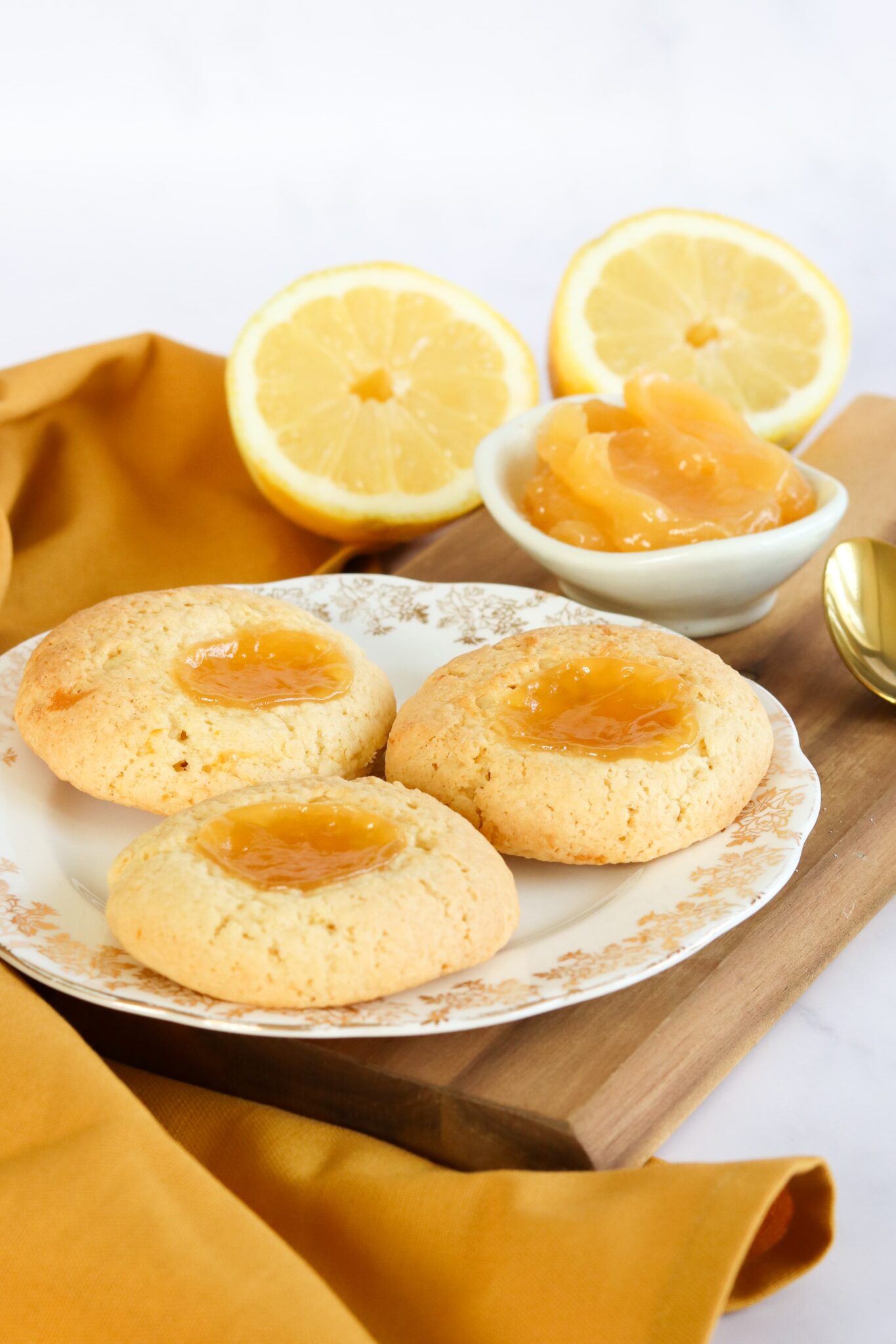 Lemon Thumbprint Cookies – Curly's Cooking