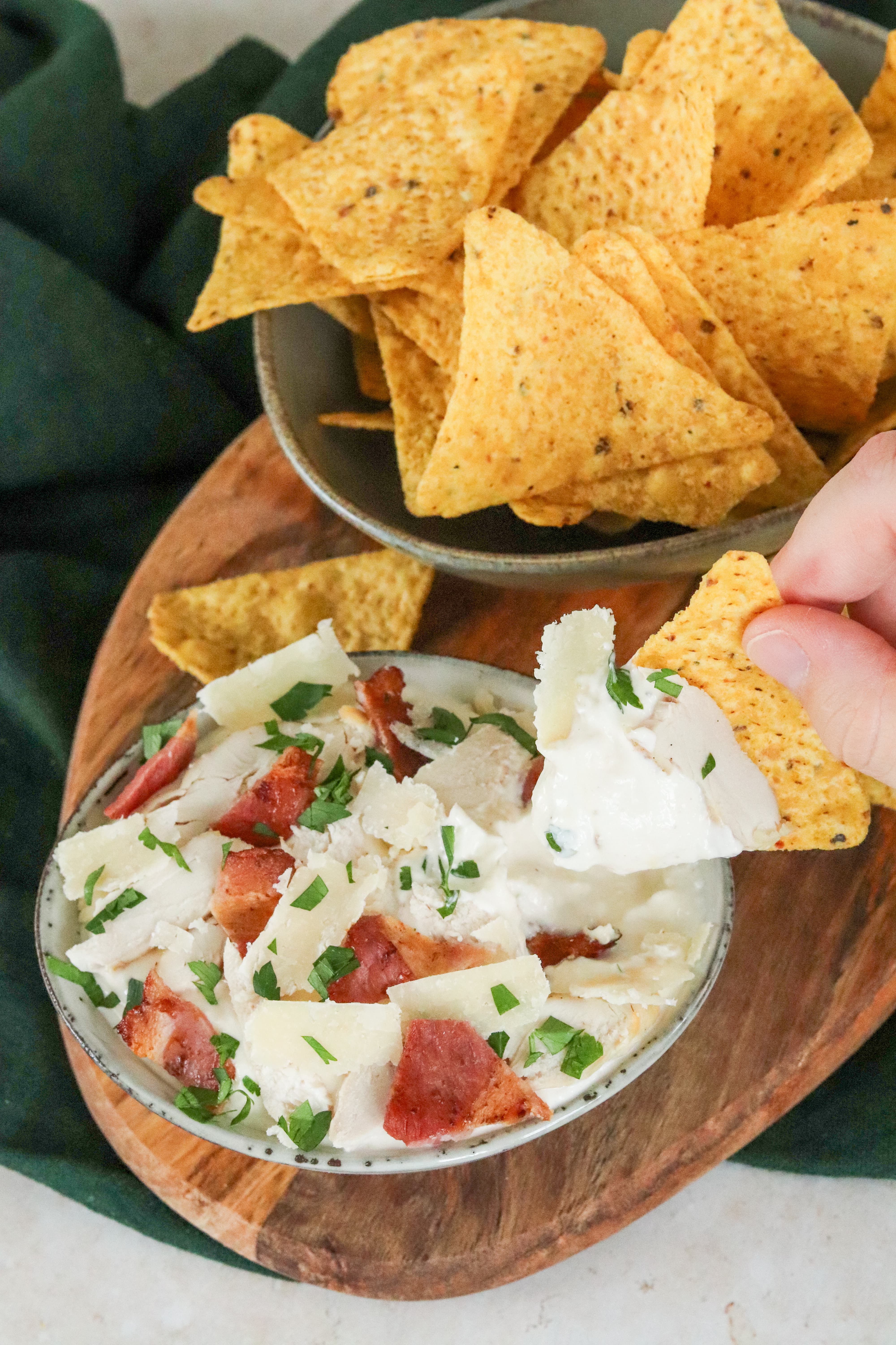 Chicken Caesar Dip (M&S Copycat Recipe) – Curly's Cooking