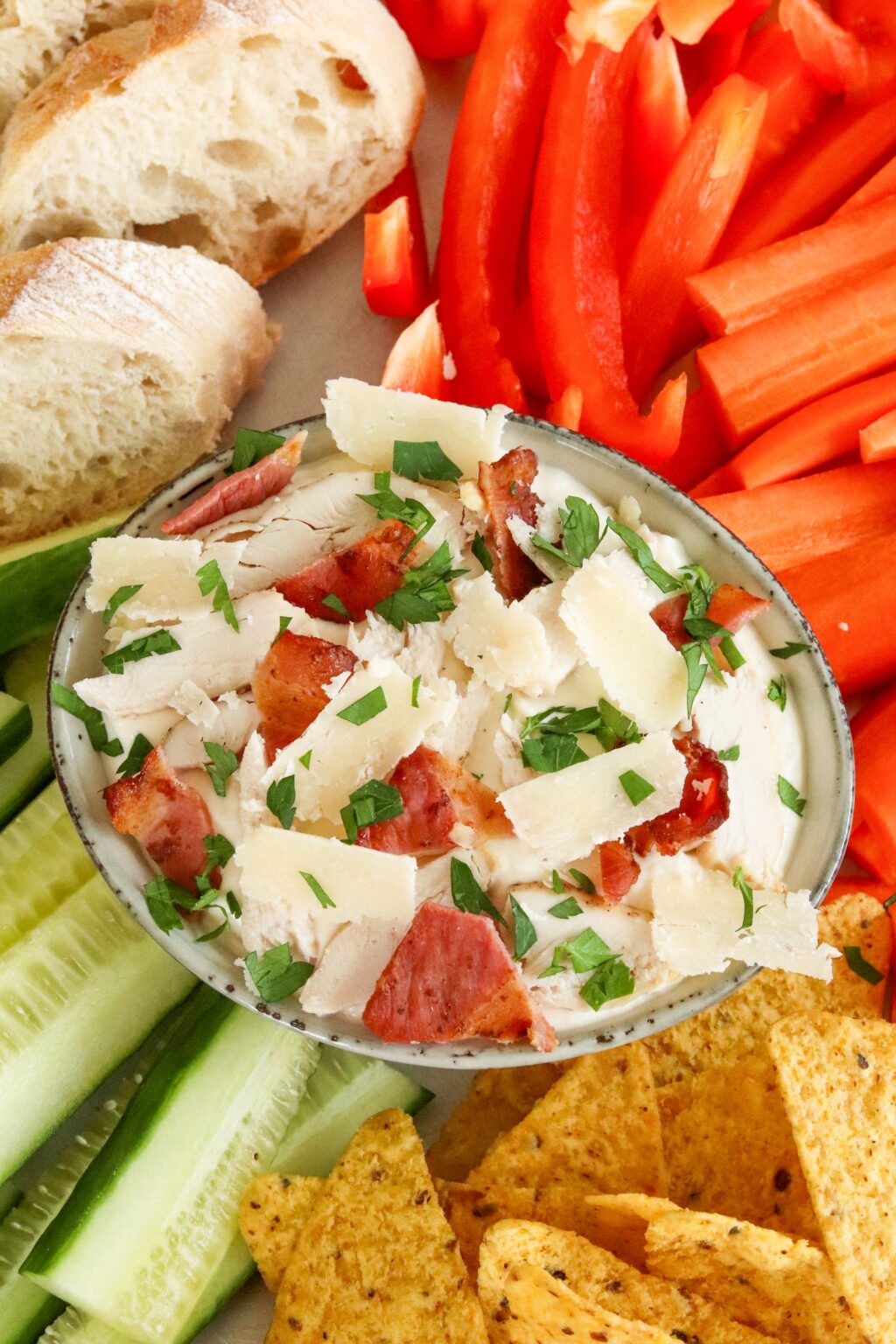 Chicken Caesar Dip (M&S Copycat Recipe) – Curly's Cooking