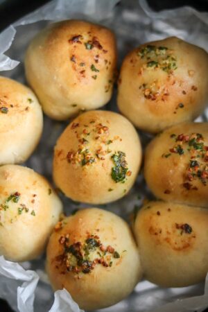 Air Fryer Dough Balls (Garlic Butter) – Curly's Cooking
