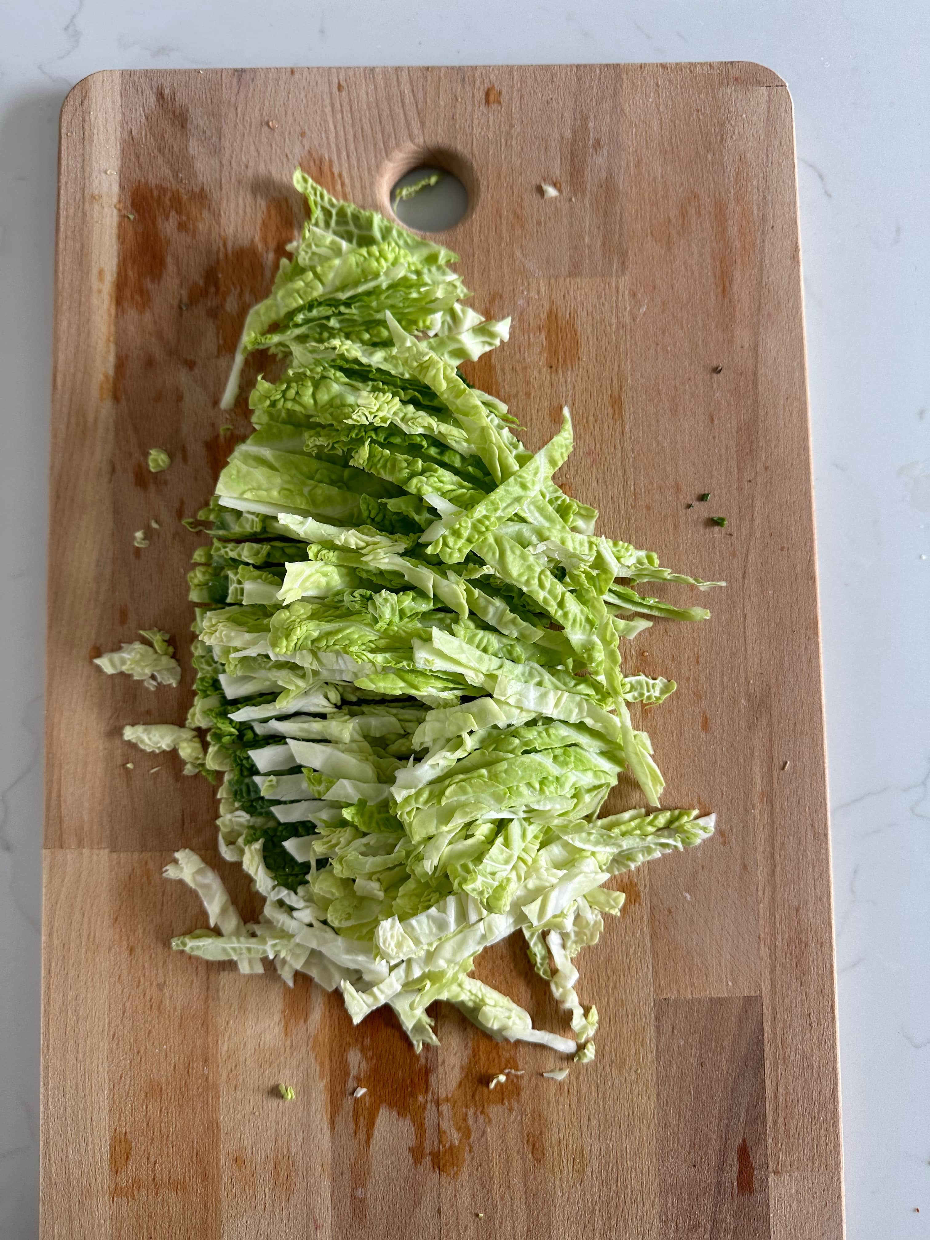 Creamed Savoy Cabbage – Curly's Cooking