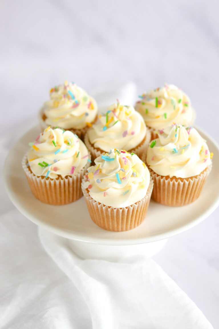 Small Batch Vanilla Cupcakes – Curly's Cooking