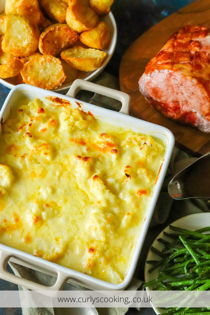 Classic Cauliflower Cheese – Curly's Cooking