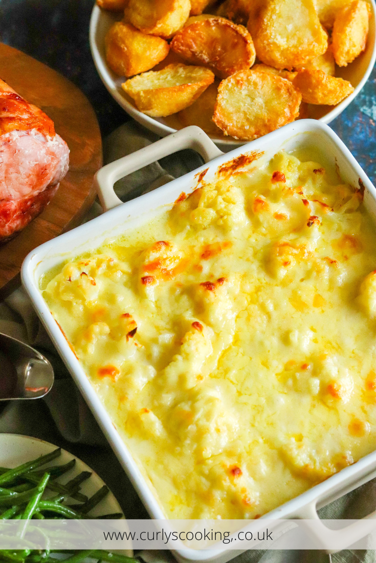 Classic Cauliflower Cheese – Curly's Cooking