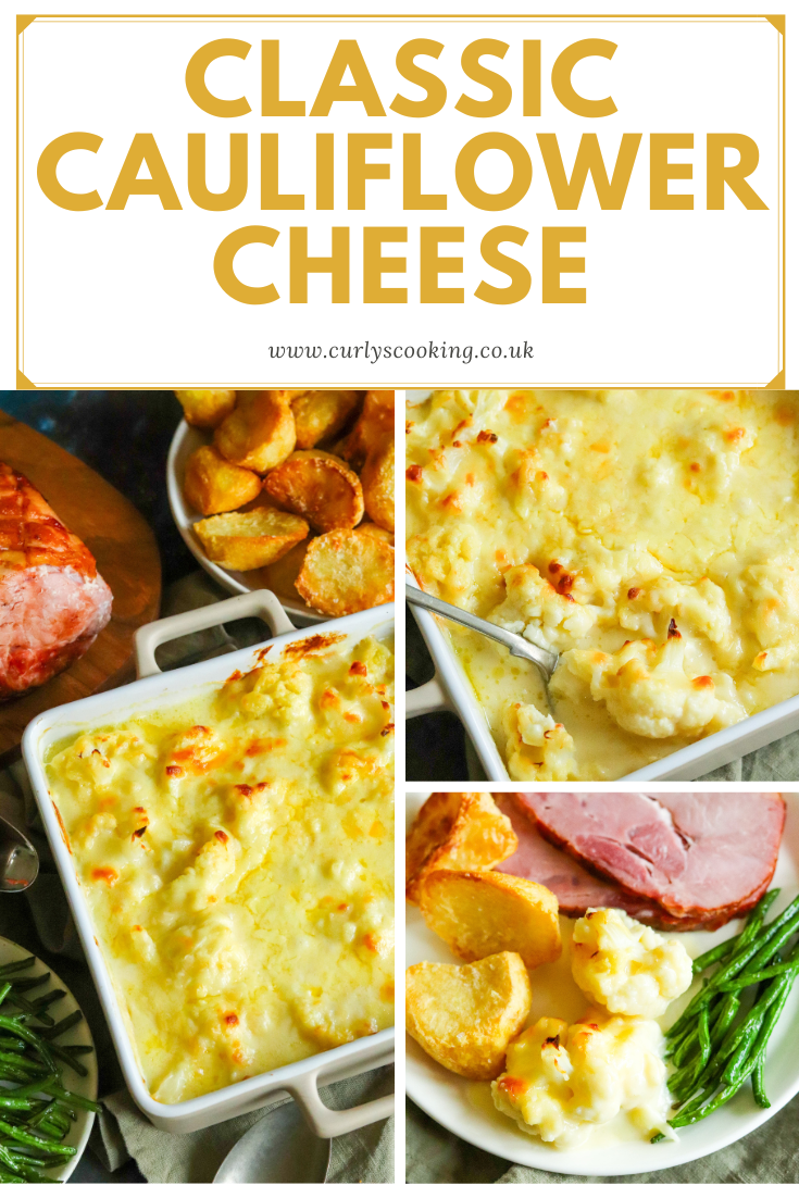 Classic Cauliflower Cheese – Curly's Cooking