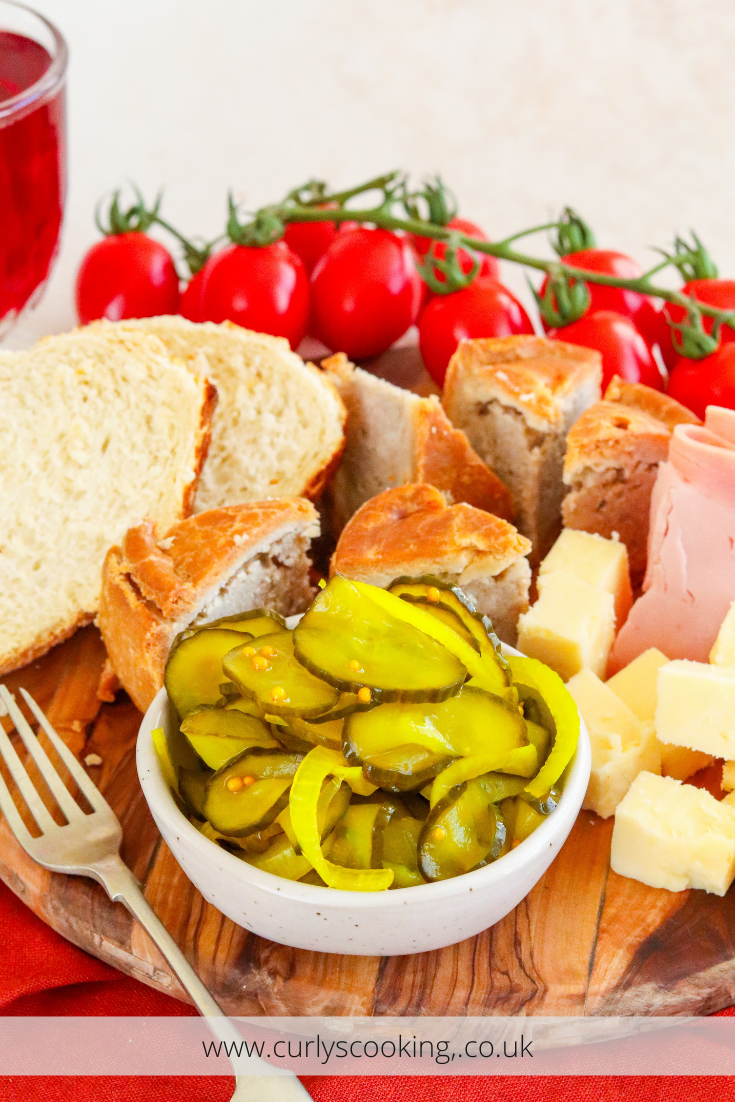 British Cucumber Pickle – Curly's Cooking